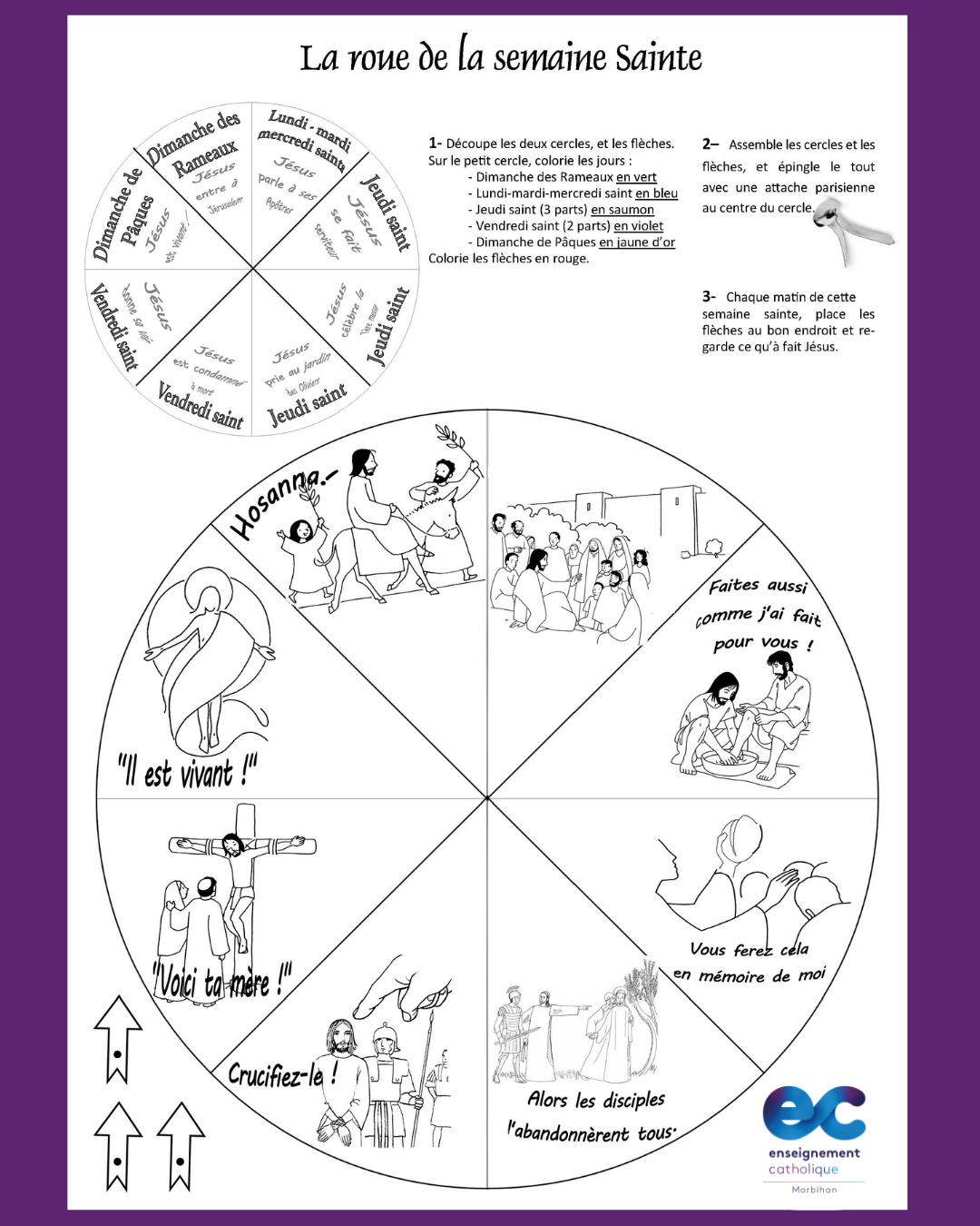 Alléluia, Christ est vivant ! | EC56 - L'enseignement Catholique du ...